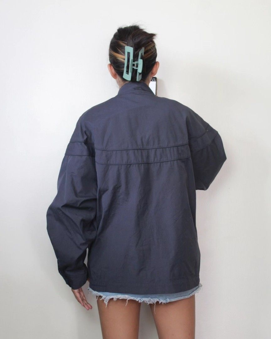 XXL Dark Gray Bomber Jacket (M13) on Carousell