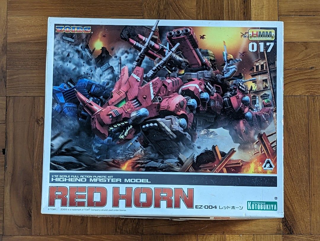Zoids Red Horn Kotobukiya HMM 017, Hobbies & Toys, Toys & Games on ...