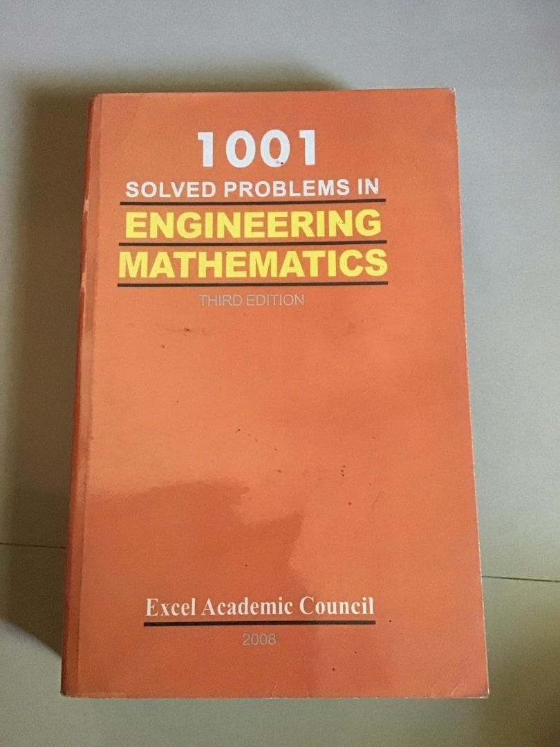 1001 SOLVED PROBLEMS IN CIVIL ENGINEERING MATHEMATICS 3RD EDITION, Hobbies & Toys, Books ...