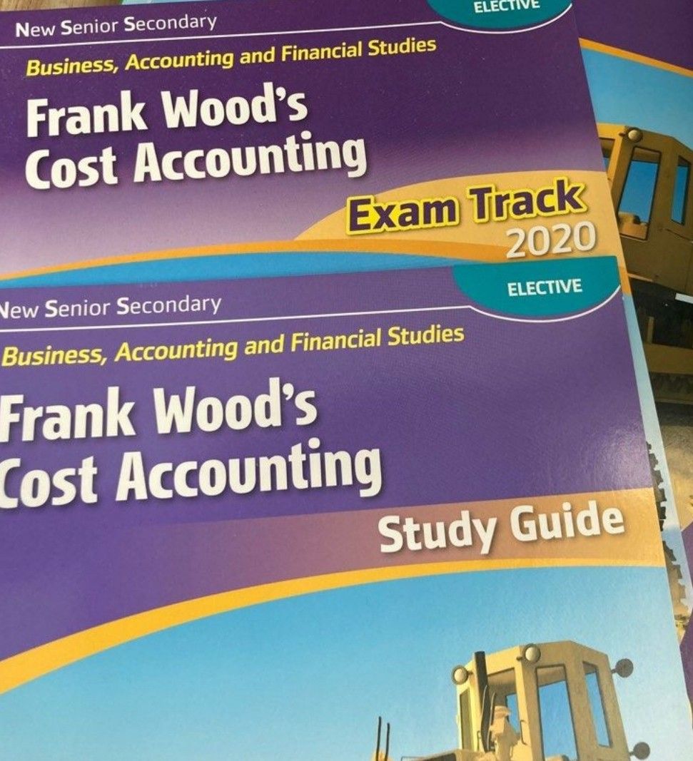 (2021) BAFS Frank Wood's Cost Accounting, 興趣及遊戲, 書本 & 文具, 教科書 - Carousell