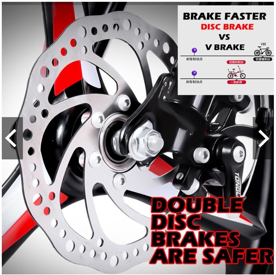 20 inch 7-speed Foldable Bicycle with Disc Brake | Phoenix, 20", Sports ...