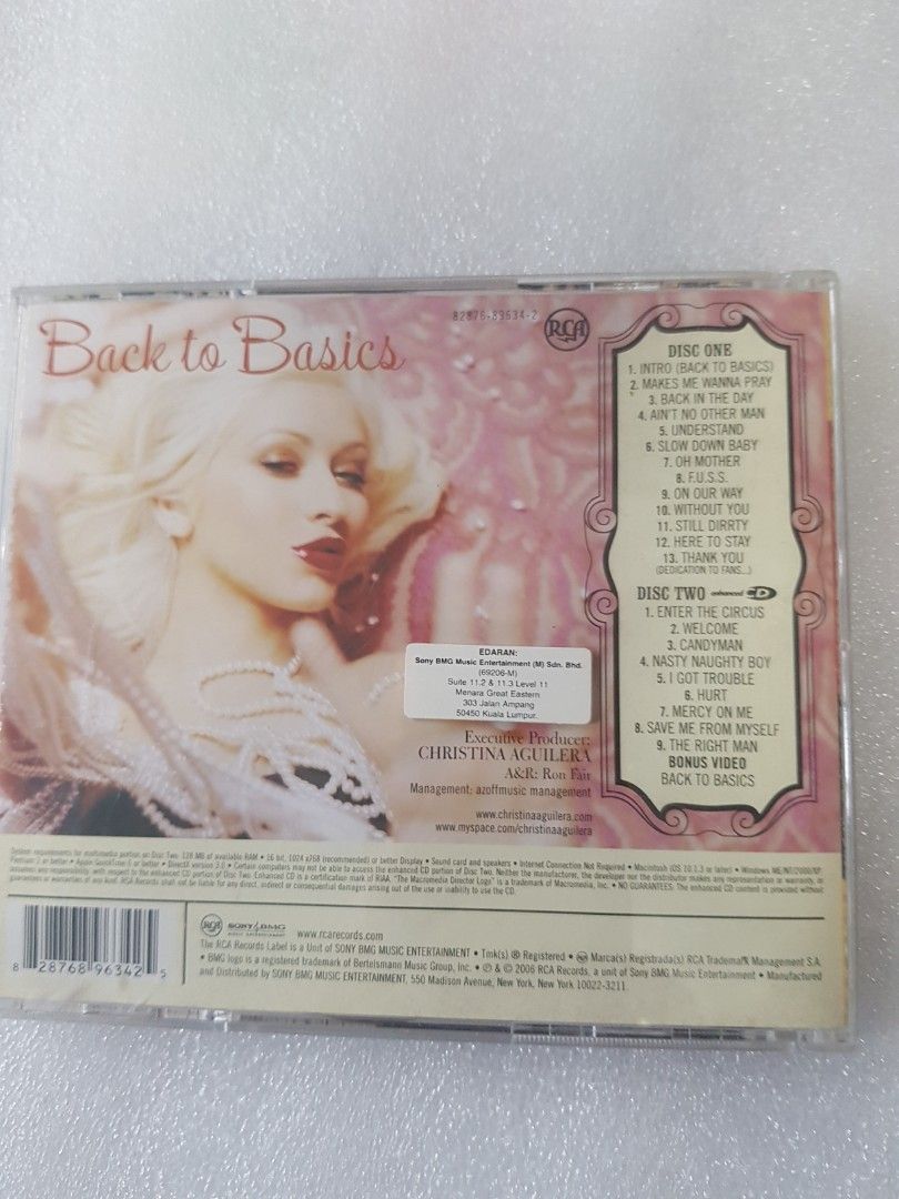 christina back to basic