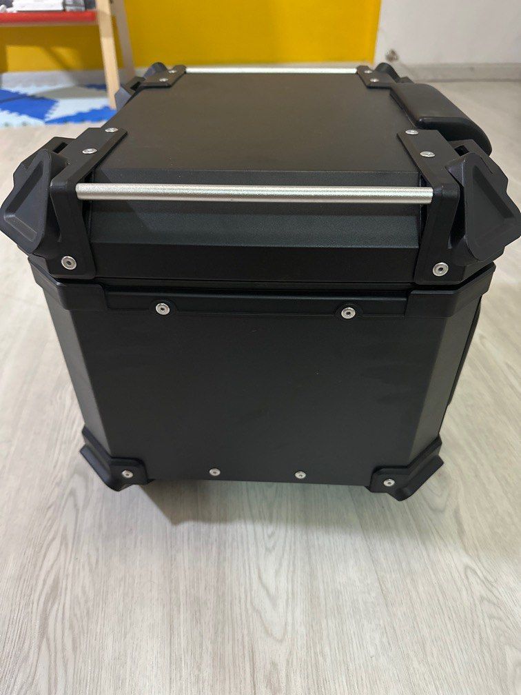 45L Aluminium Top Box, Motorcycles, Motorcycle Accessories on Carousell