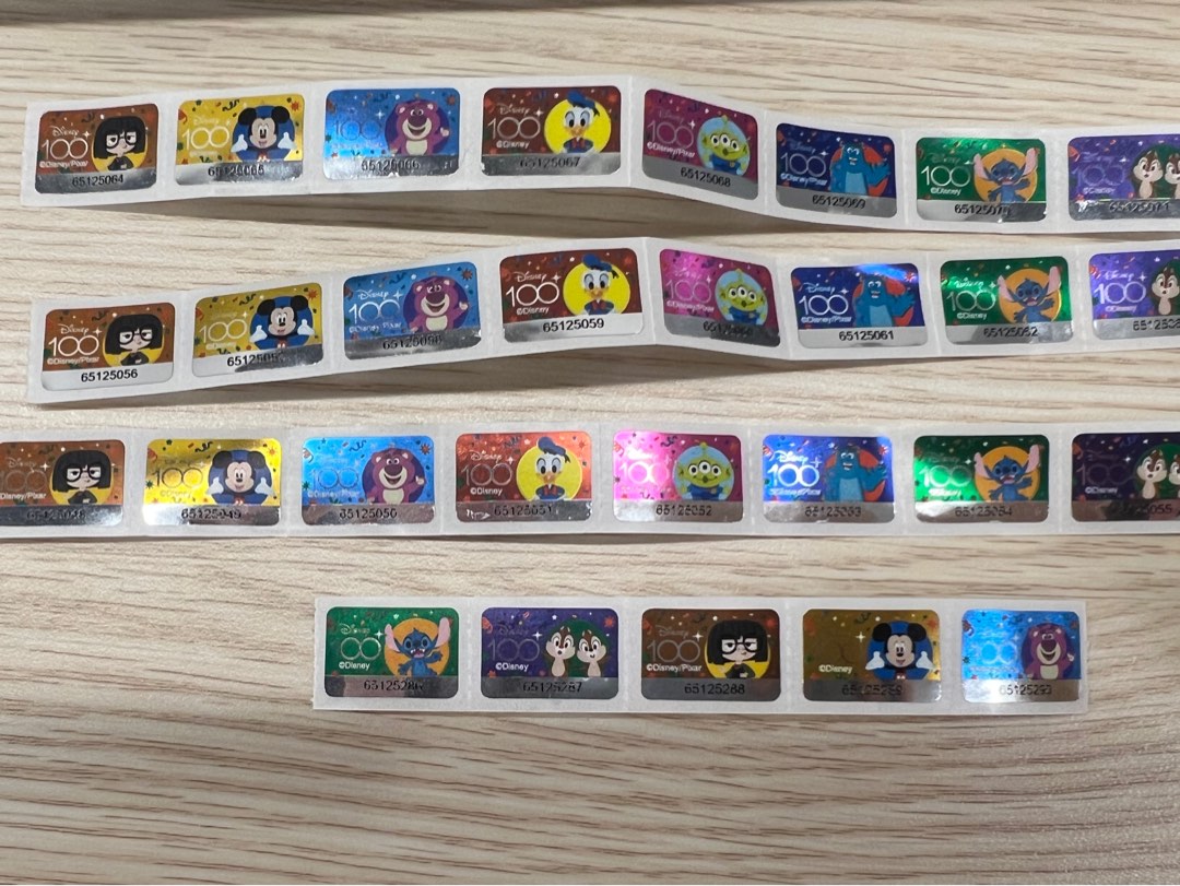 7-Eleven Disney 100 Stickers, Tickets & Vouchers, Store Credits on ...