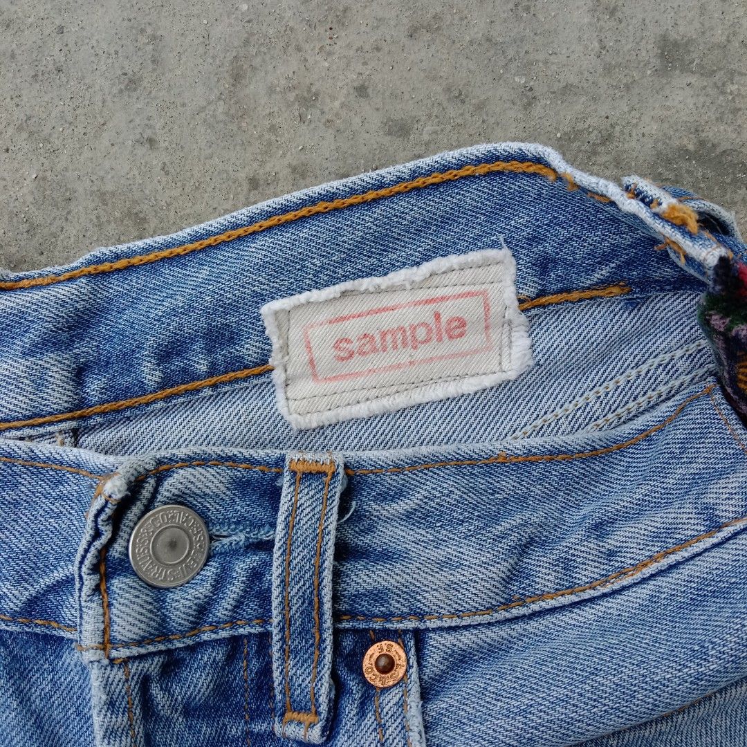80s/90s Levis 501 Sample Reworked Denim, Men's Fashion, Bottoms, Jeans ...