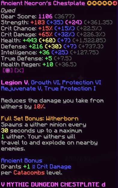 9 STARRED HYPERMAX LEGION 5 NECRON ARMOR (HYPIXEL SKYBLOCK), Video ...