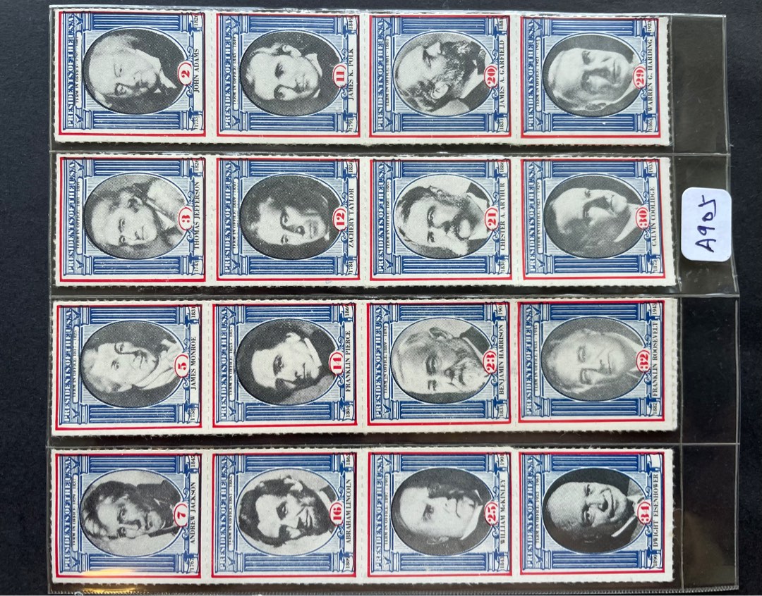 A905 - USA Famous People & Presidents of United States of America ...