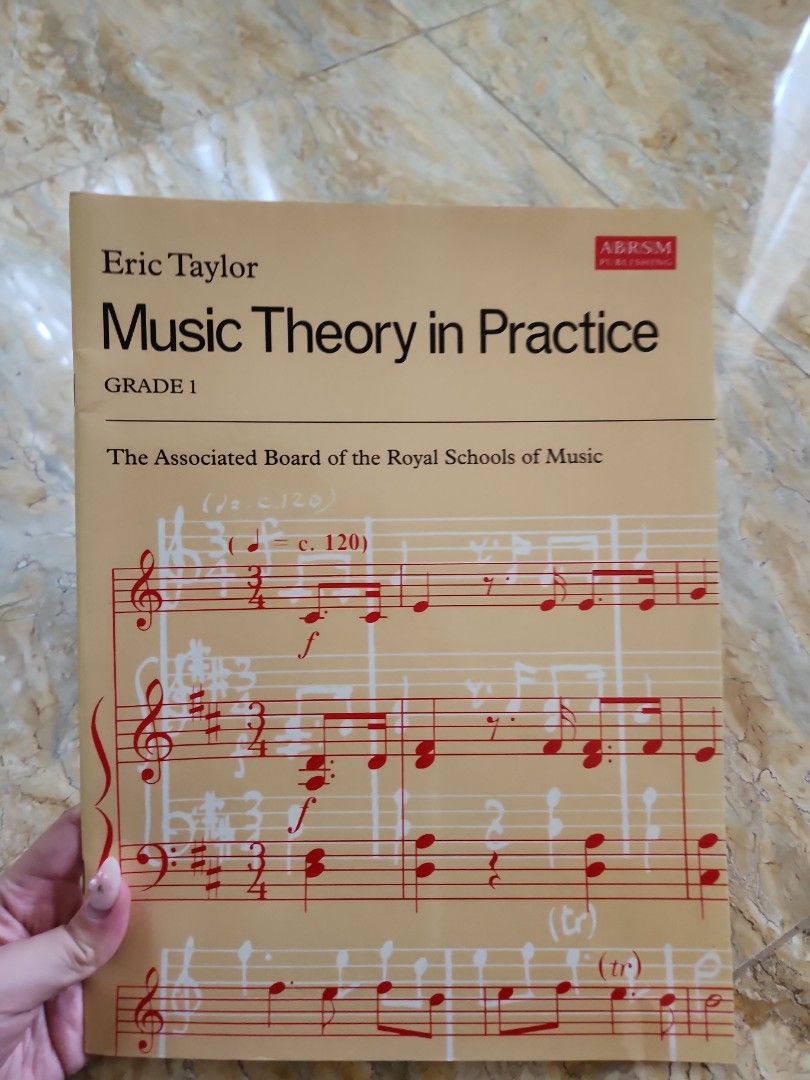 ABRSM Music Theory in Practice Grade 1 Eric Taylor, Hobbies & Toys, Music & Media, Music ...
