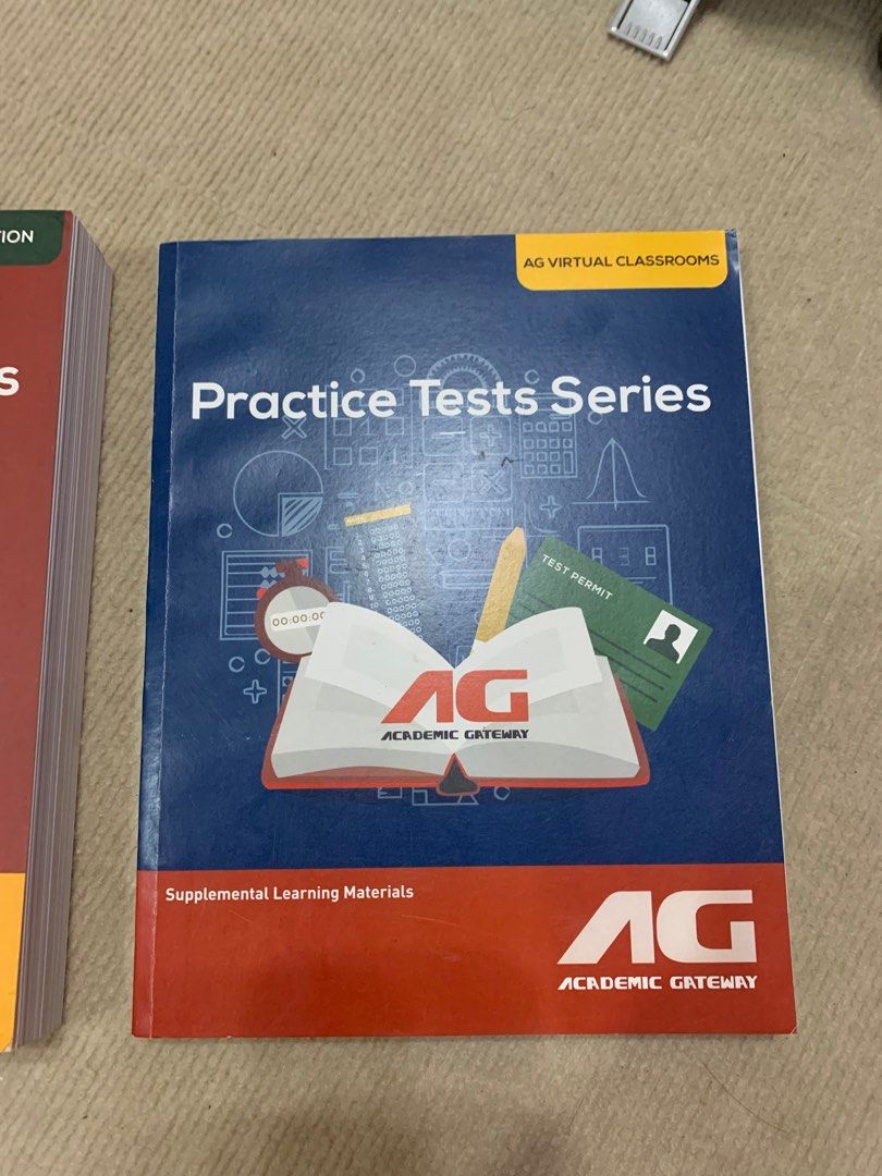 Academic Gateway Practice Test Series Set, Hobbies & Toys, Books ...
