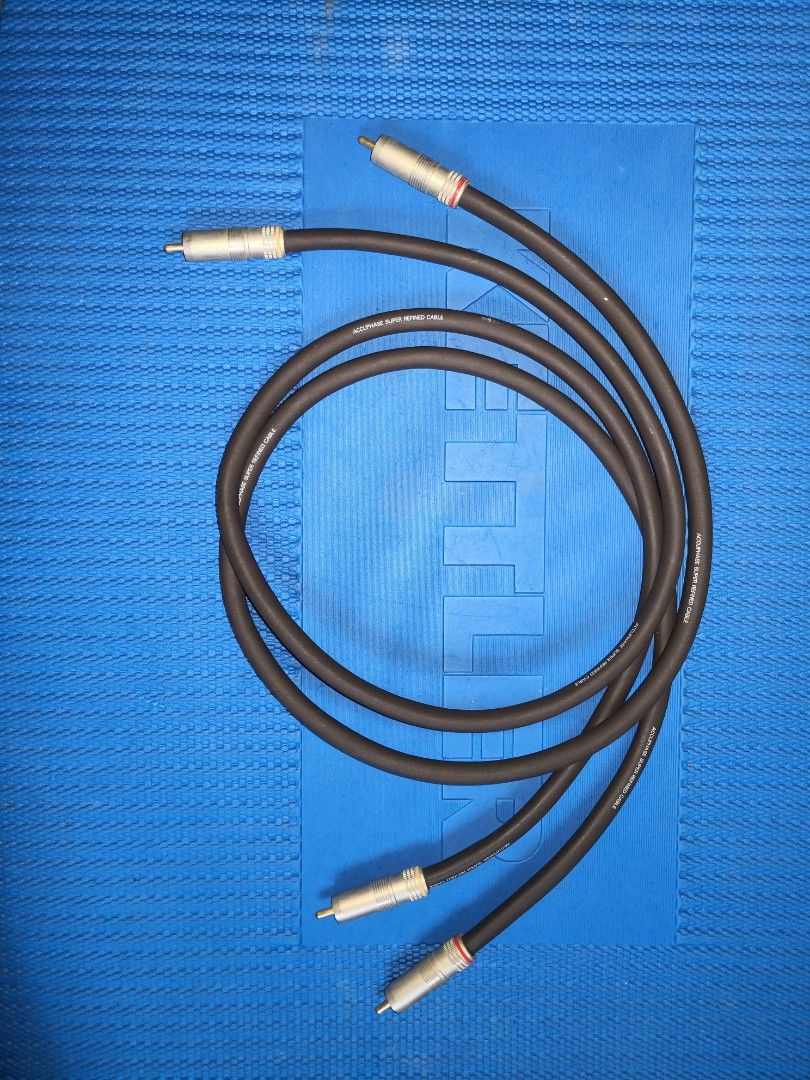 Accuphase Super Refined Cable RCA, Audio, Other Audio Equipment on ...
