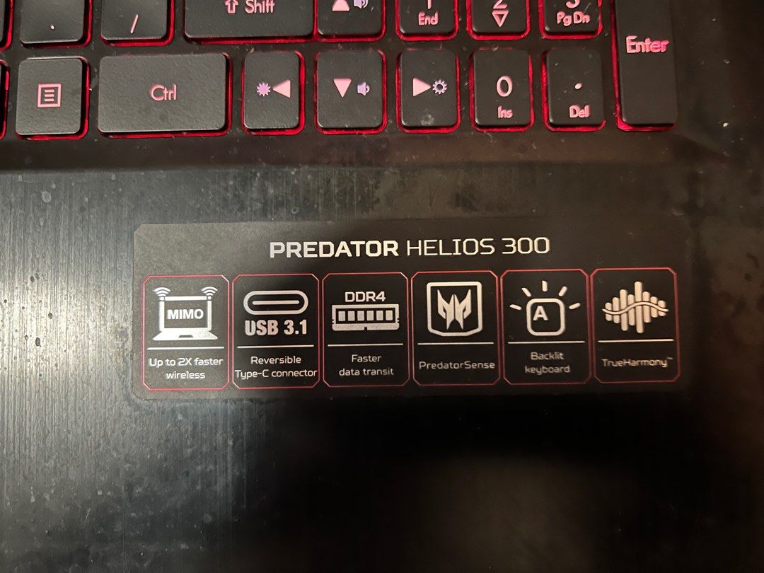 Acer predator Helios 300 2018, Computers & Tech, Laptops & Notebooks on ...