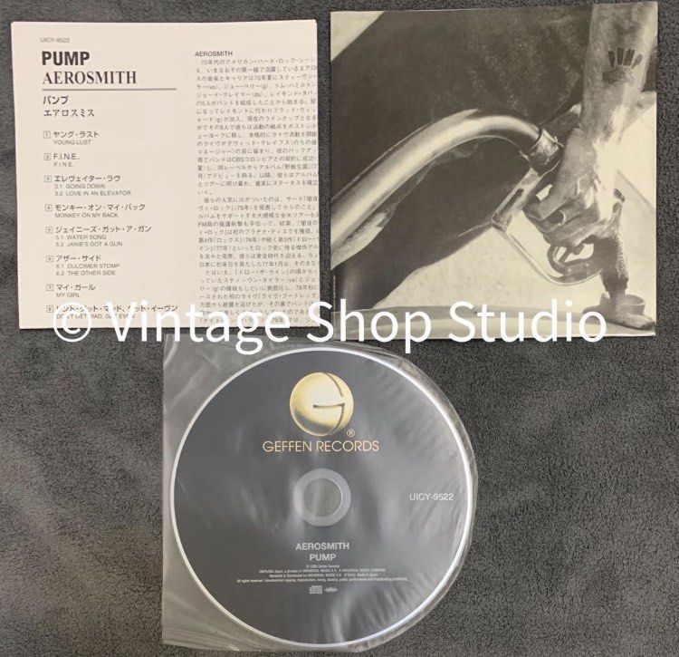 (CD) Aerosmith Pump Brand New Not Sealed Limited Edition Japanese Mini ...