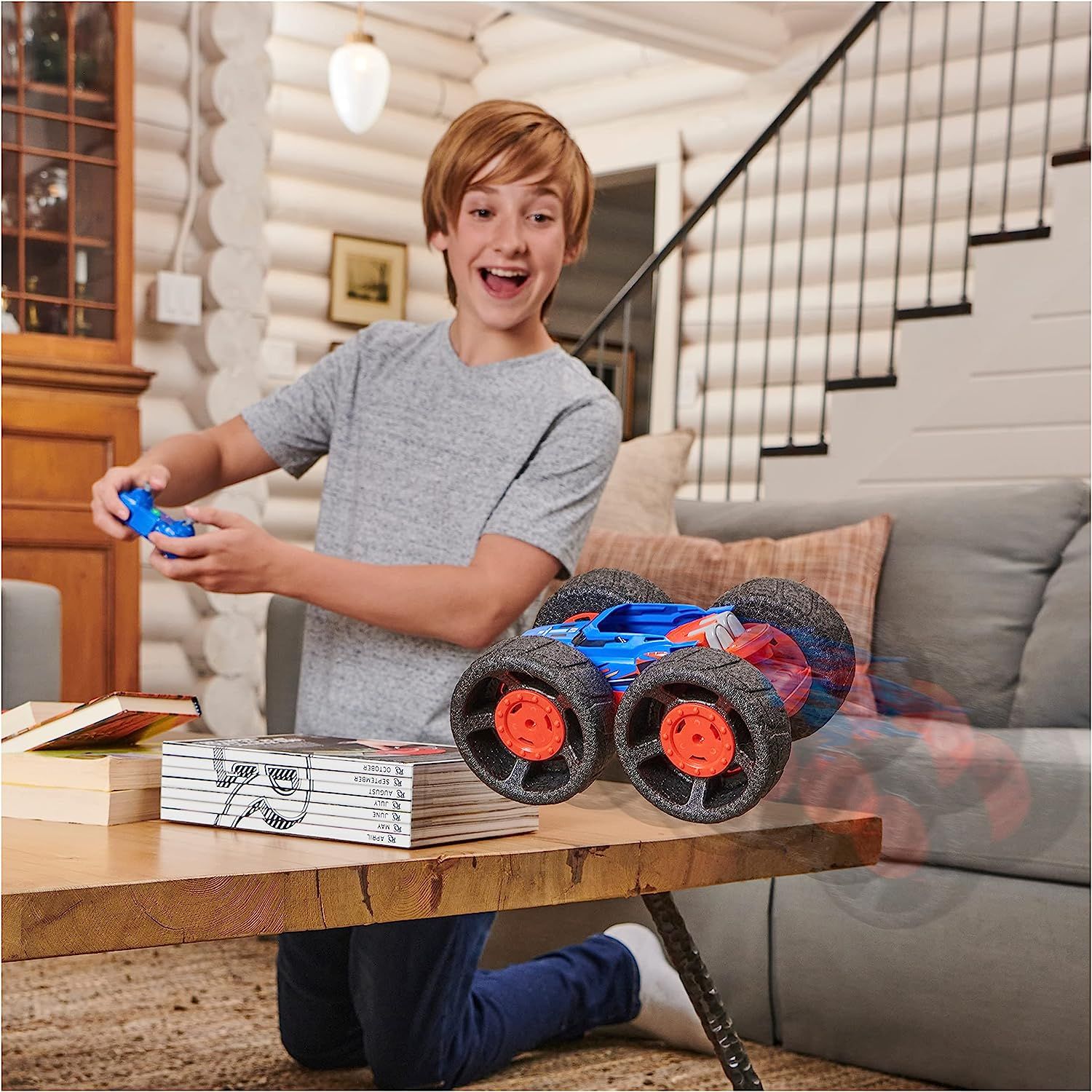 Air Hogs Super Soft, Jump Fury with Zero-Damage Wheels, Extreme Jumping ...