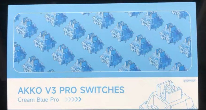 Akko Cream Blue Pro, Computers & Tech, Parts & Accessories, Computer ...