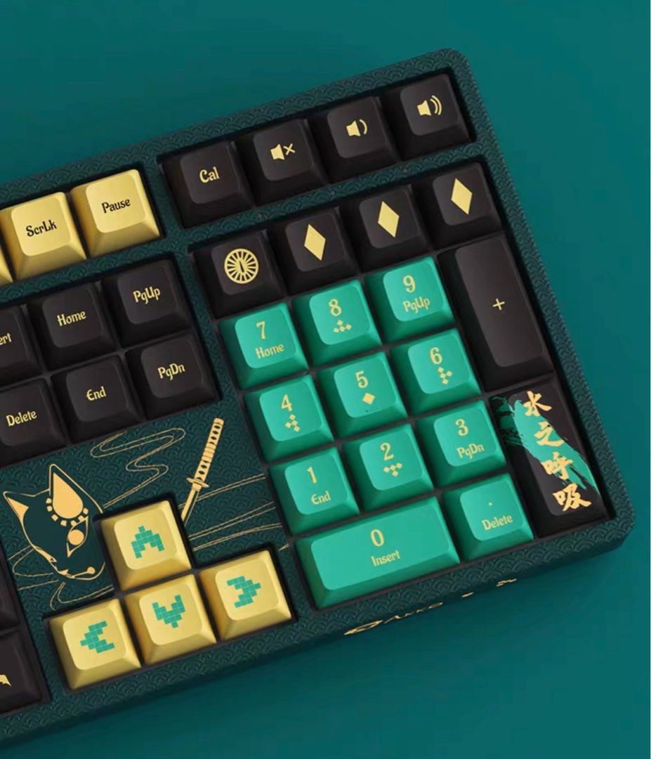 Akko DEMON SLAYER TANJIRO KAMADO / KEYBOARD LAPTOP / PC / USB TYPE C ...