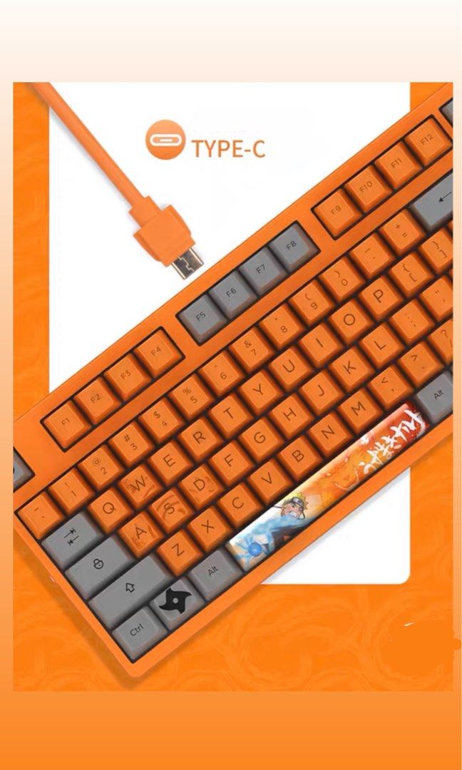 Akko DEMON SLAYER TANJIRO KAMADO / KEYBOARD LAPTOP / PC / USB TYPE C ...