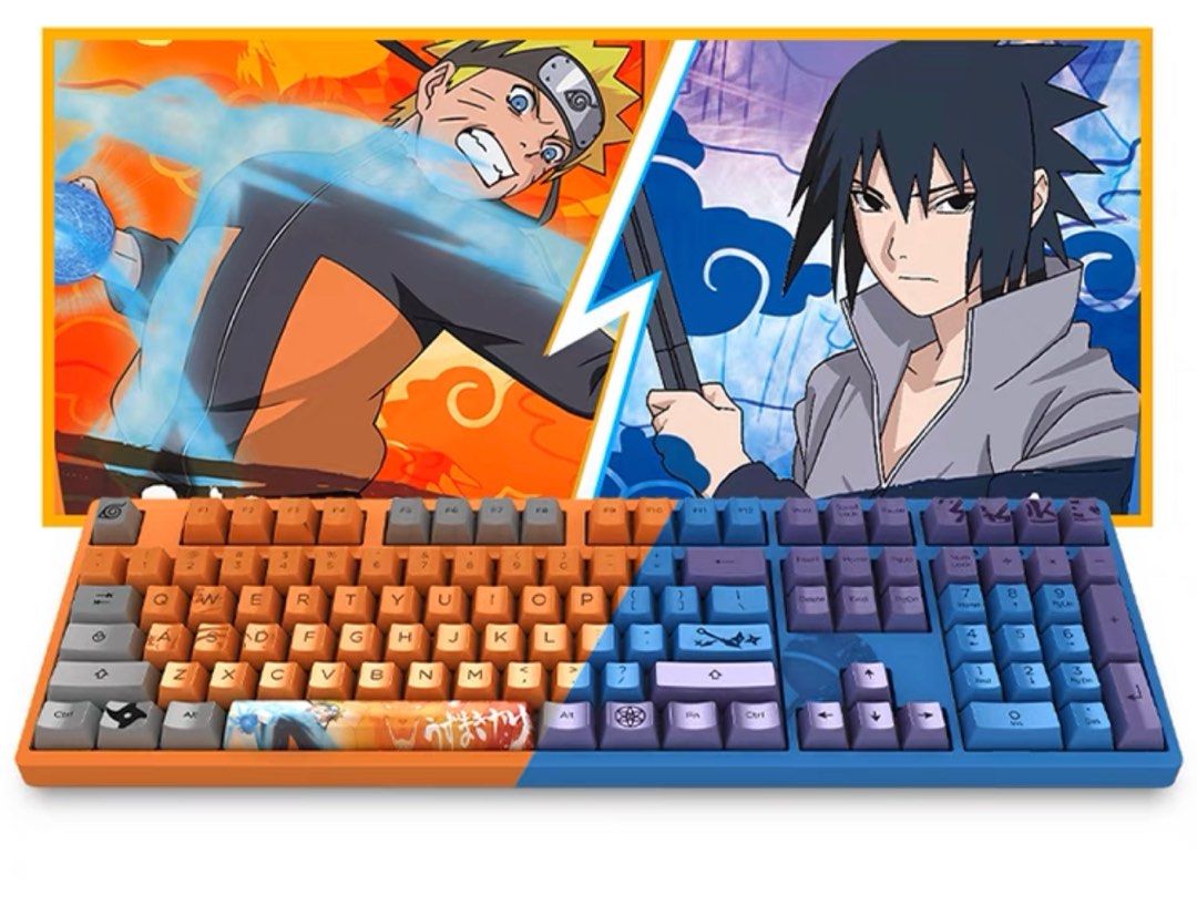 Akko NARUTO AND SASUKE KEYBOARD / USB TYPE C / 3108/ PC / LAPTOP ...