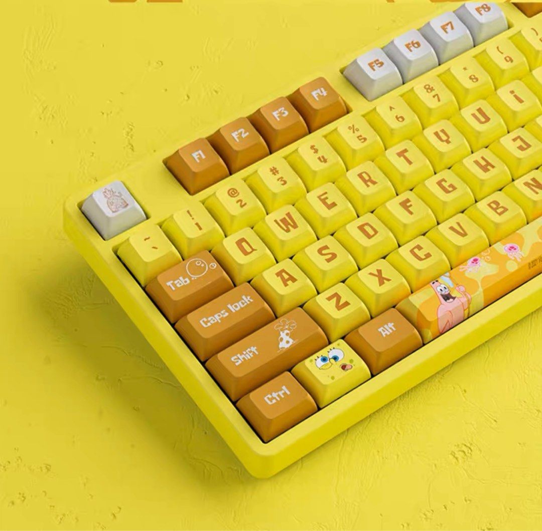 AKKO SPONGEBOB SQUAREPANTS KEYBOARD / COMPUTER / PC / LAPTOP / USB TYPE ...