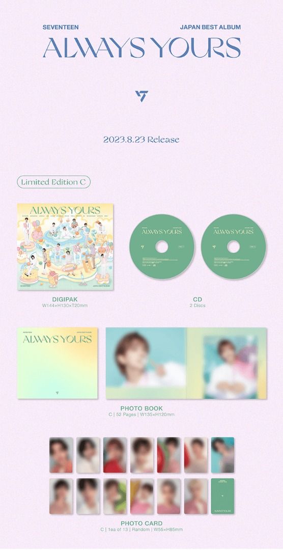 [ALBUM] 專輯代購服務 【*PRE ORDER* [VER/SET] SEVENTEEN JAPAN BEST ALBUM「ALWAYS YOURS」】#seventeen #carat ...