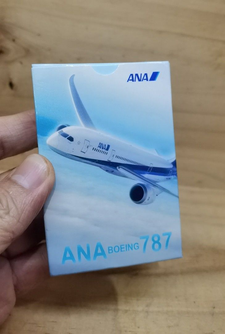 All Nippon Airway ANA Boeing 787 Playing Cards, Hobbies & Toys, Toys ...