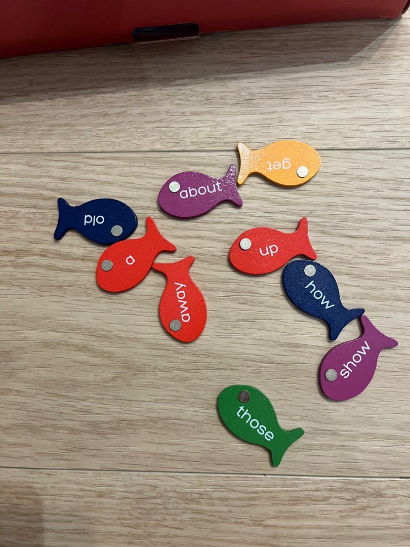 Alphabet and sight words fishing game, Hobbies & Toys, Toys & Games on ...