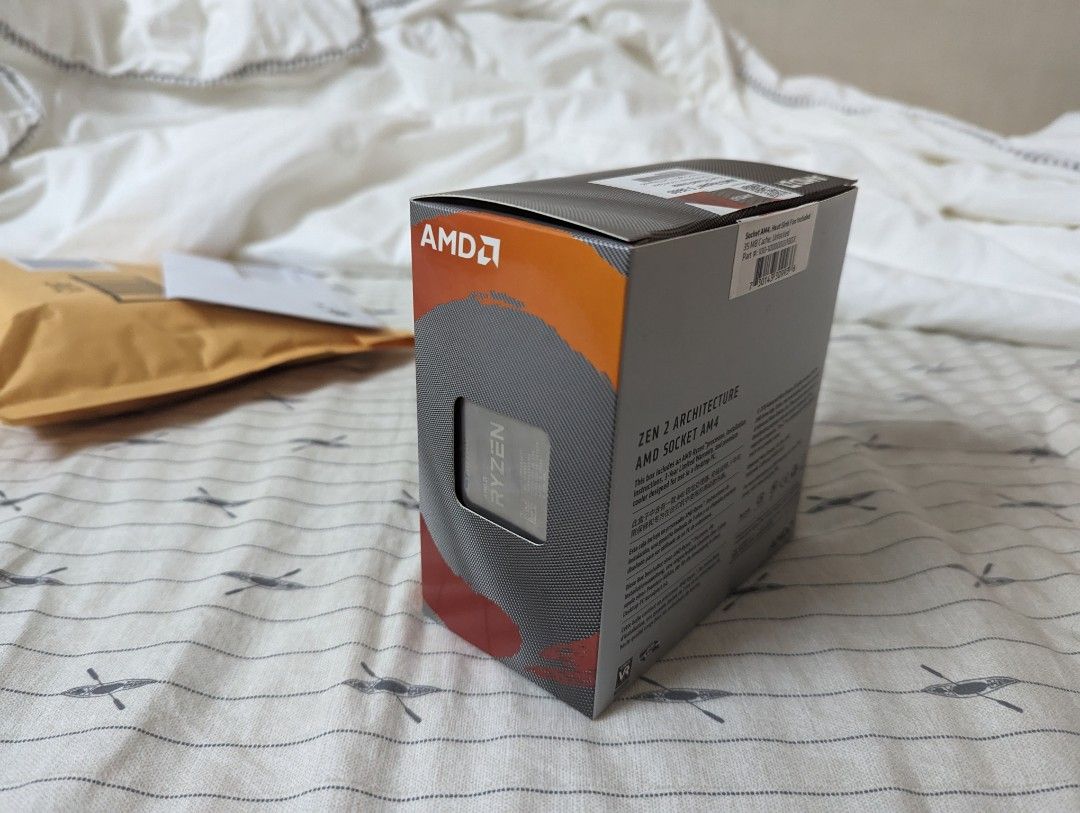 AMD Ryzen 3600 CPU W Wraith Cooler Computers Tech Parts Accessories Computer Parts On