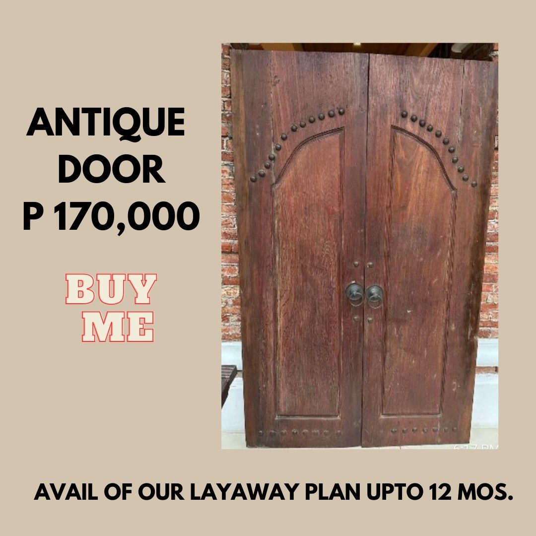 ANTIQUE DOOR, Furniture & Home Living, Furniture, Other Home Furniture ...