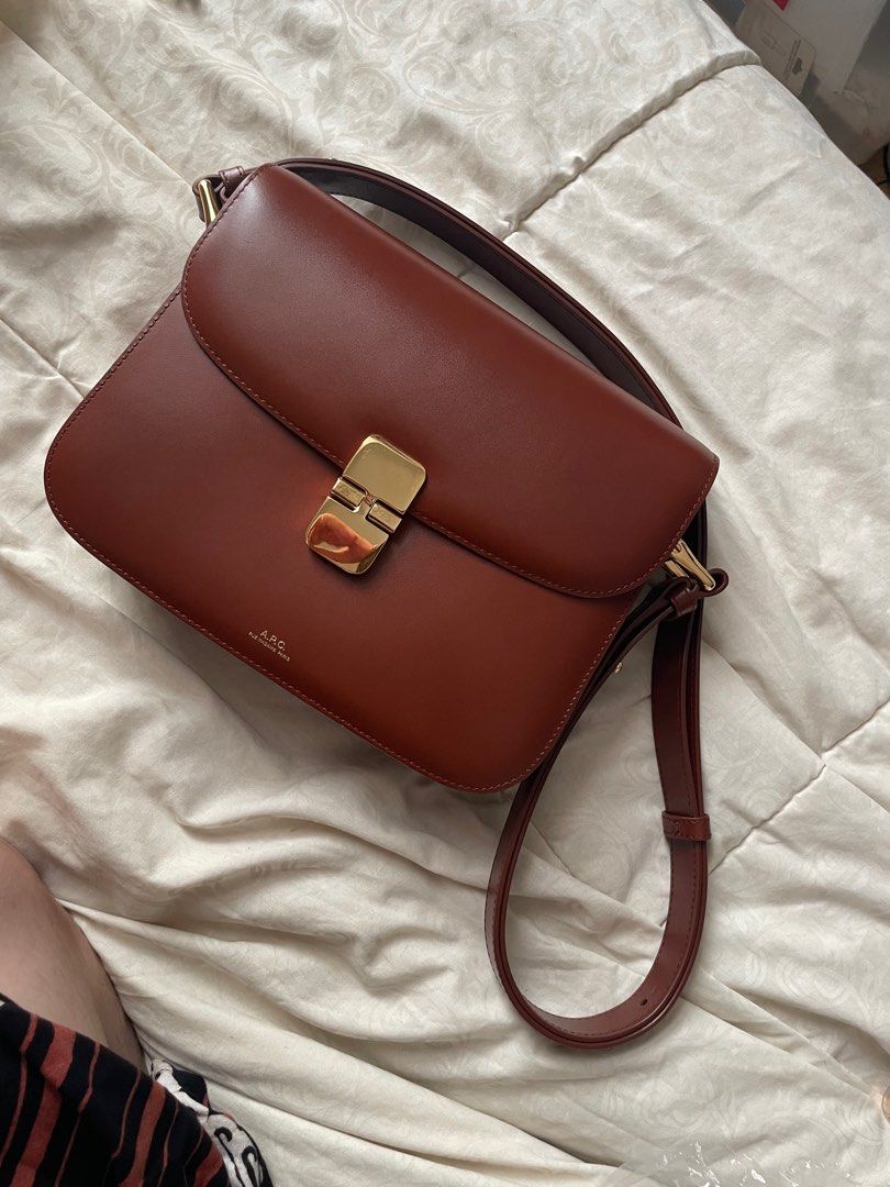 APC Grace bag hazelnut, Fesyen Wanita, Tas & Dompet di Carousell