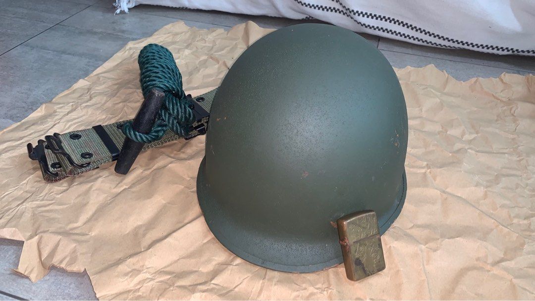 Army SAF 1989 Steel M1 Helmet Clone, Hobbies & Toys, Memorabilia ...