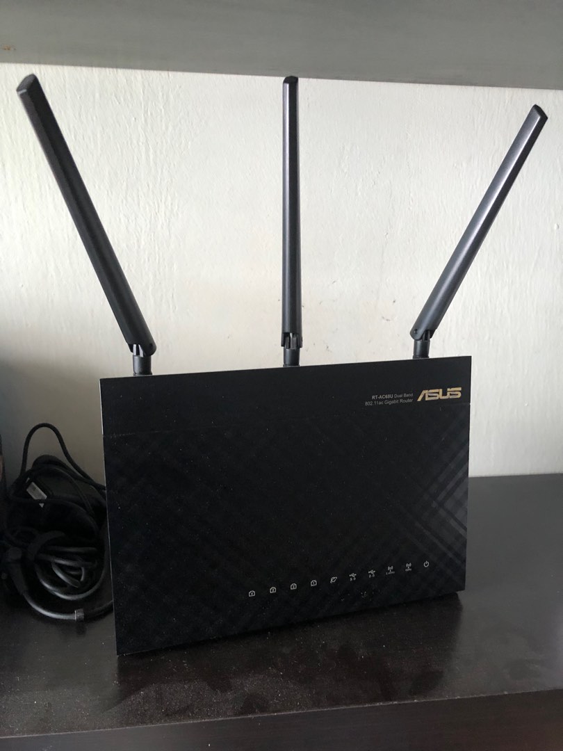 Asus RT-AC68U Router, Computers & Tech, Parts & Accessories, Networking ...