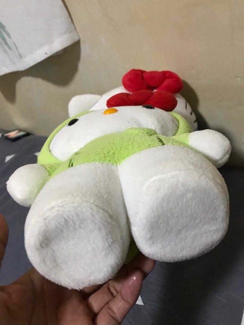 Authentic Hello Kitty Hooded Stuffed toy, Hobbies & Toys, Toys & Games ...
