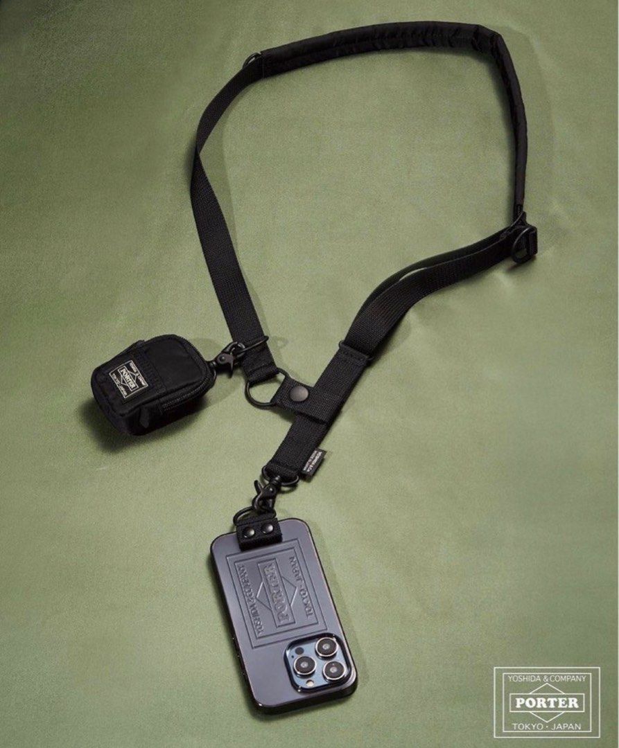 Authentic! Yoshida Headporter Porter iPhone Shoulder Air Jacket with ...