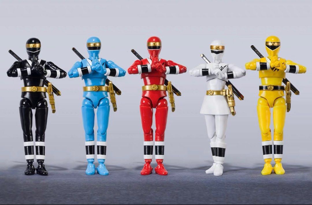 Bandai Shodo Super Premium Super Sentai Kakuranger / Alien ranger ...