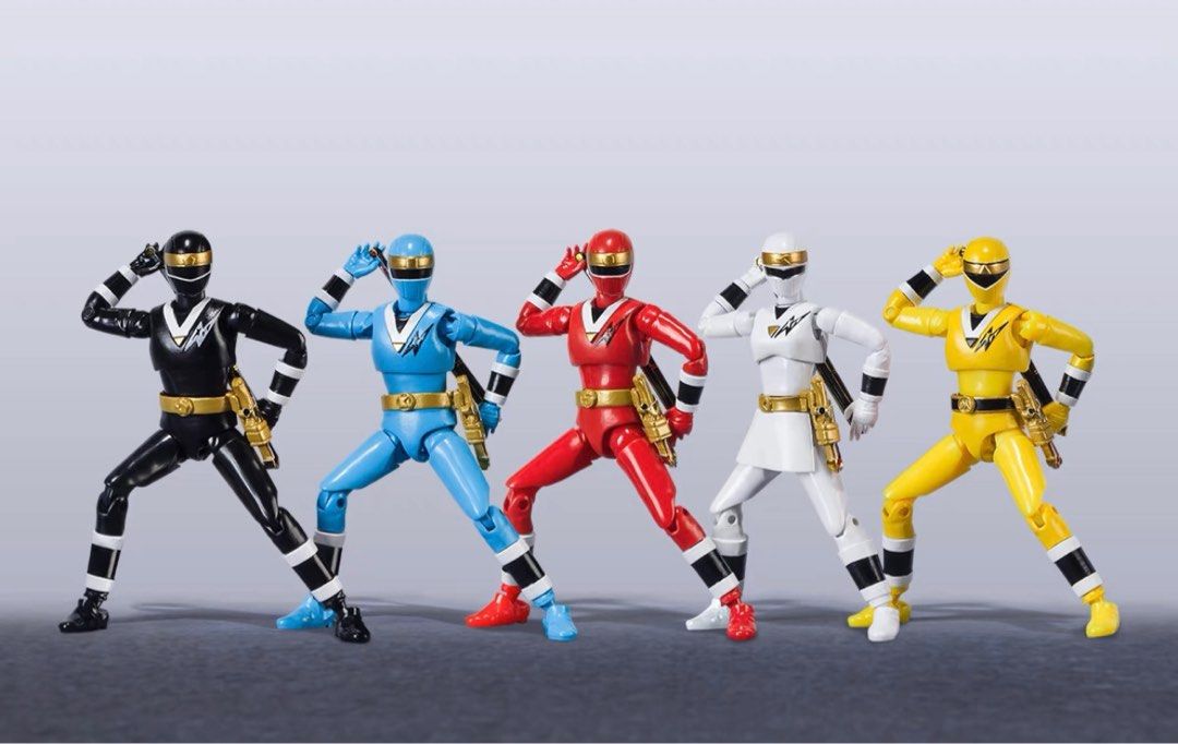 Bandai Shodo Super Premium Super Sentai Kakuranger / Alien ranger ...