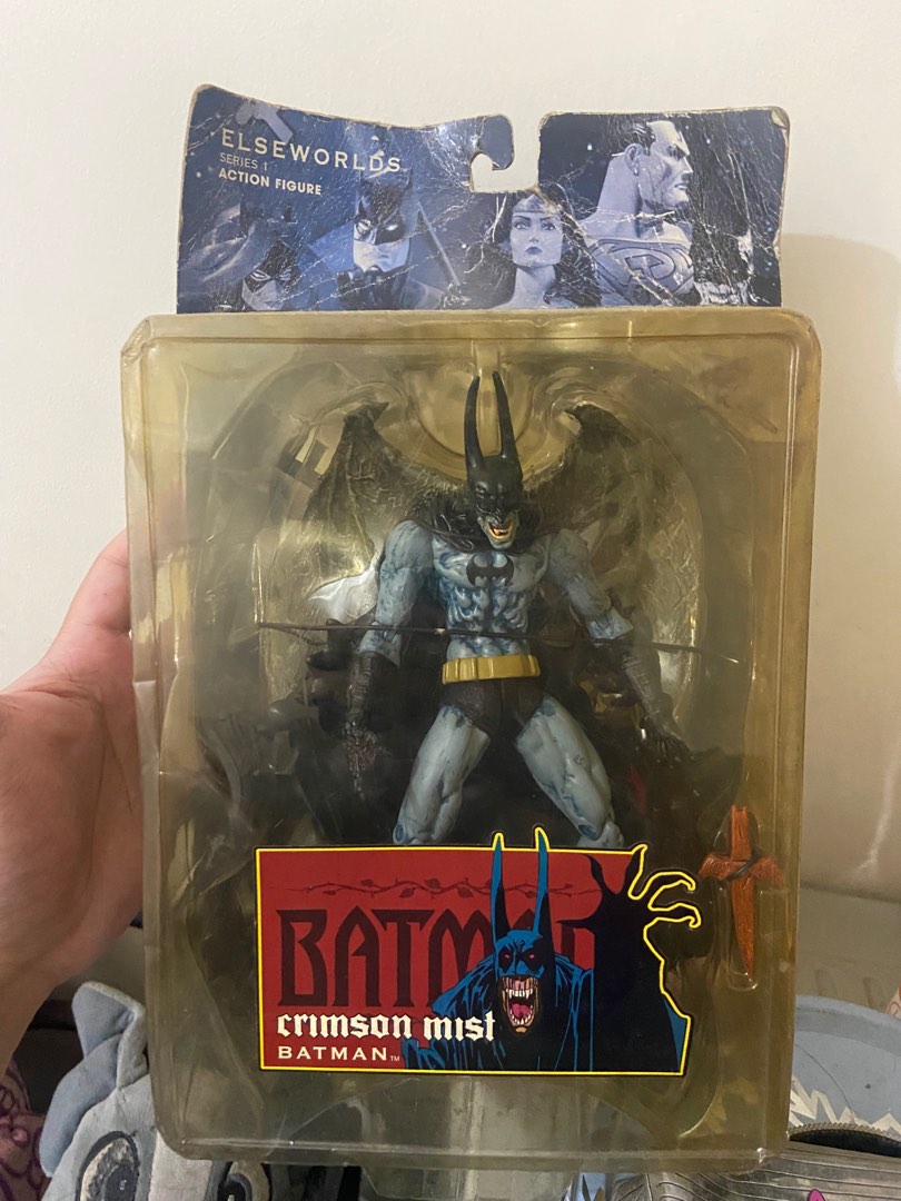 Batman Crimson Mist Figure, Hobbies & Toys, Toys & Games on Carousell