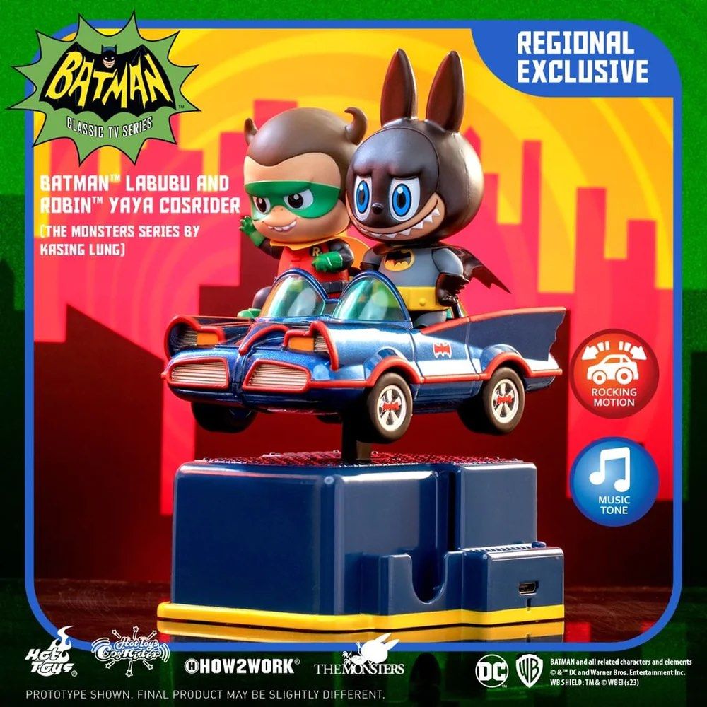 Batman Labubu & Robin Yaya CosRider, Hobbies & Toys, Toys & Games on ...