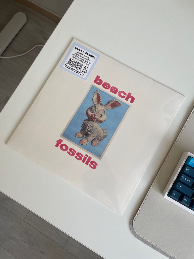 Beach Fossils - Bunny Powder Blue Coloured LP Recorf Vinyl, Hobbies ...