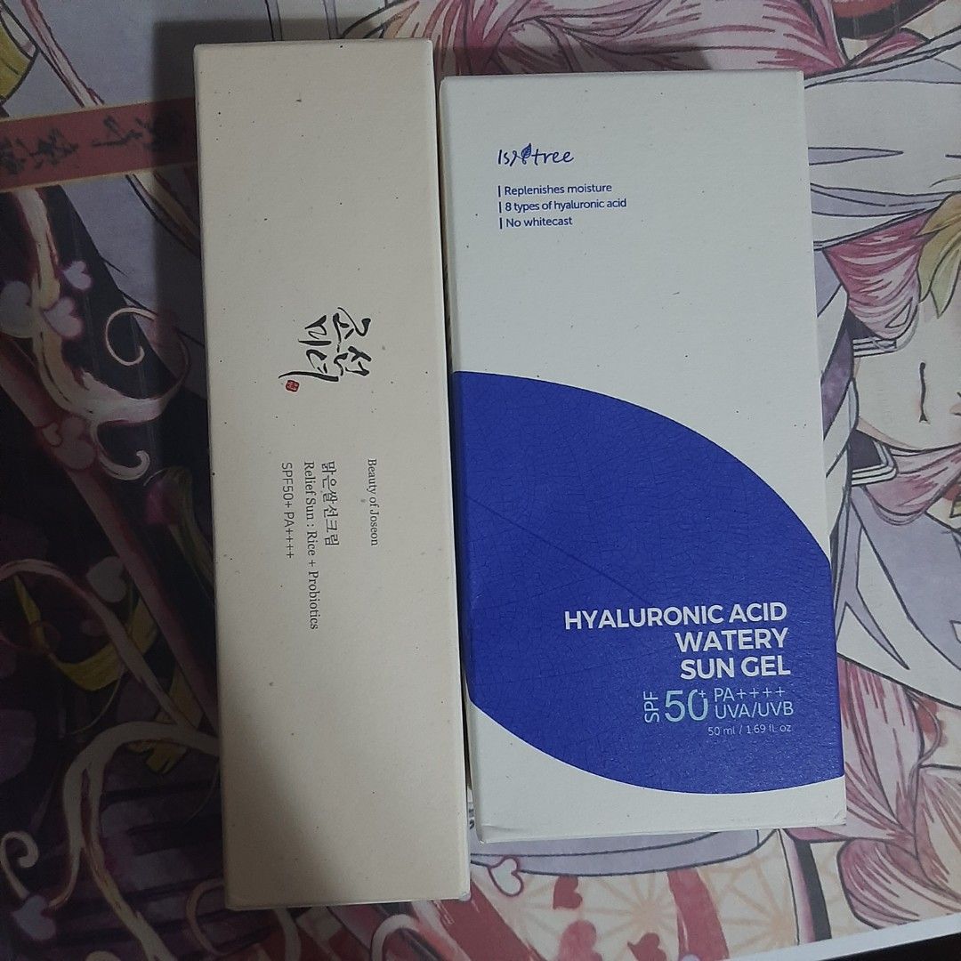 Beauty of Joseon & Isntree Sunscreen, Beauty & Personal Care, Face ...