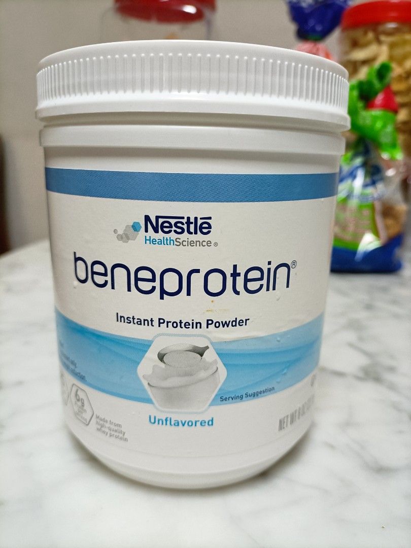 Beneprotein (Instant Protein Powder) unflavored, Health & Nutrition ...