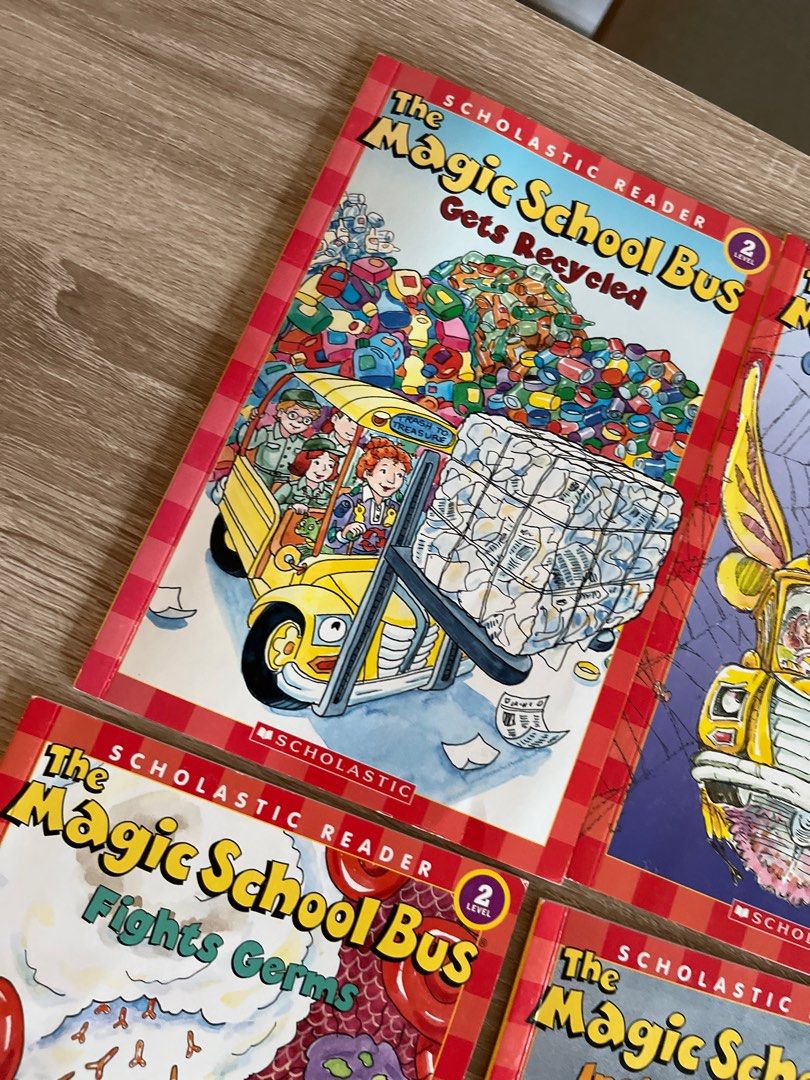 BN The Magic School Bus Science Readers Box 1 (Whole Set), Hobbies ...