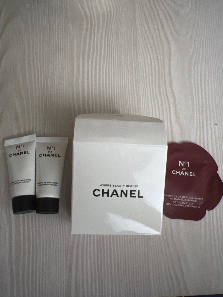 BNIB Chanel no 1 sample set (3 items in box), Beauty & Personal Care ...