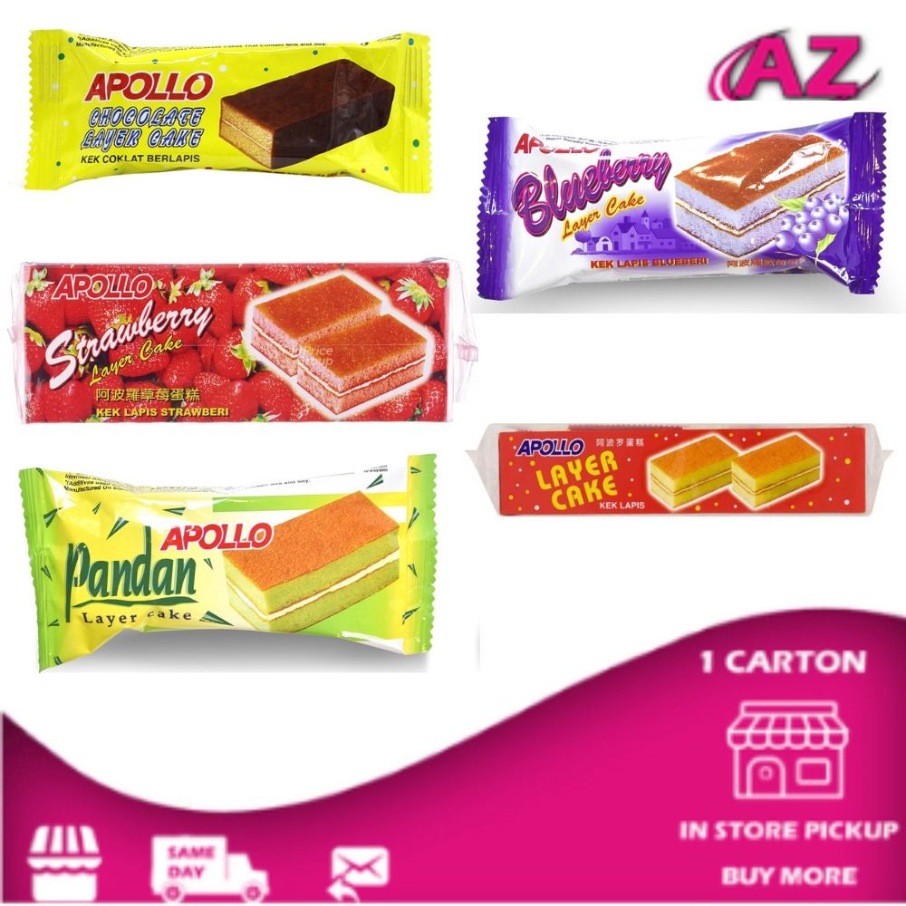 Brand Apollo Layer Cake | Chocolate | Strawberry | Pandan |Blueberry ...