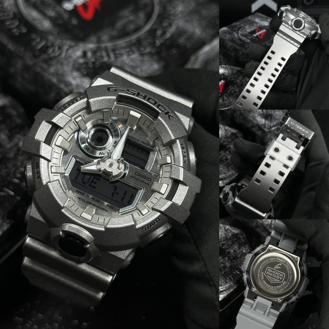 Brand new and 100% authentic + Warranty G-Shock GA-700FF-8A , GA700FF ...
