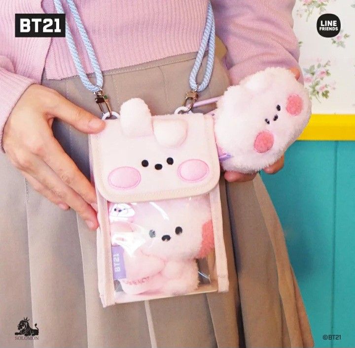 BT21 COOKY PVC Bag, Women's Fashion, Bags & Wallets, Cross-body Bags on ...