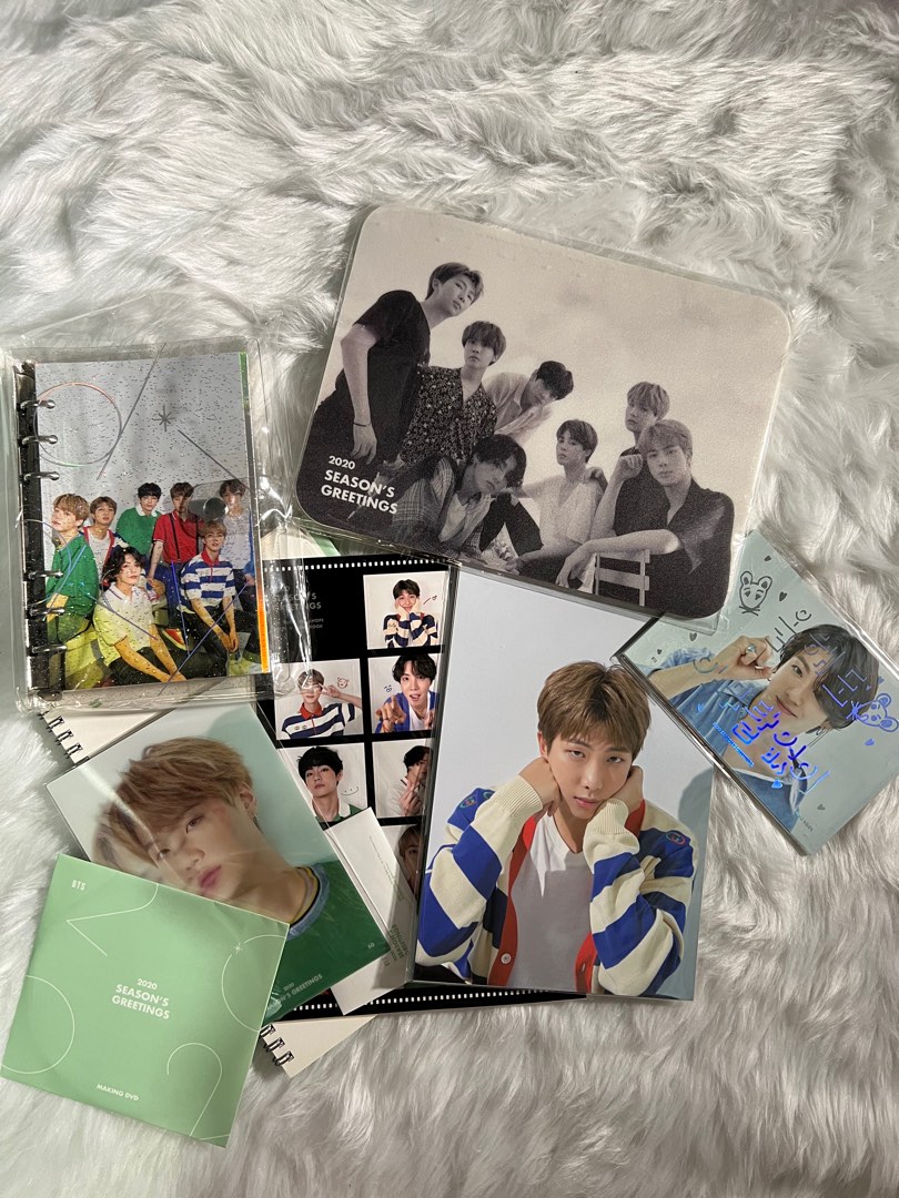 BTS 2020 SEASON’S GREETINGS WITH YOONGI PHOTO LENTICULAR AND POB ...