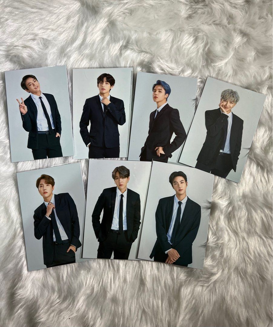 BTS BBC photo set, Hobbies & Toys, Memorabilia & Collectibles, Fan Merchandise on Carousell