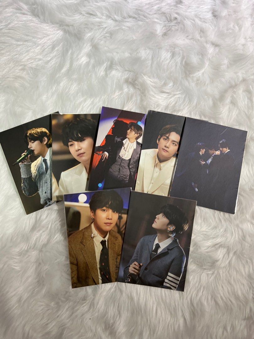 BTS PHOTOBOOK SPECIAL EDITION: We Remember Yoongi and Taehyung pc set ...