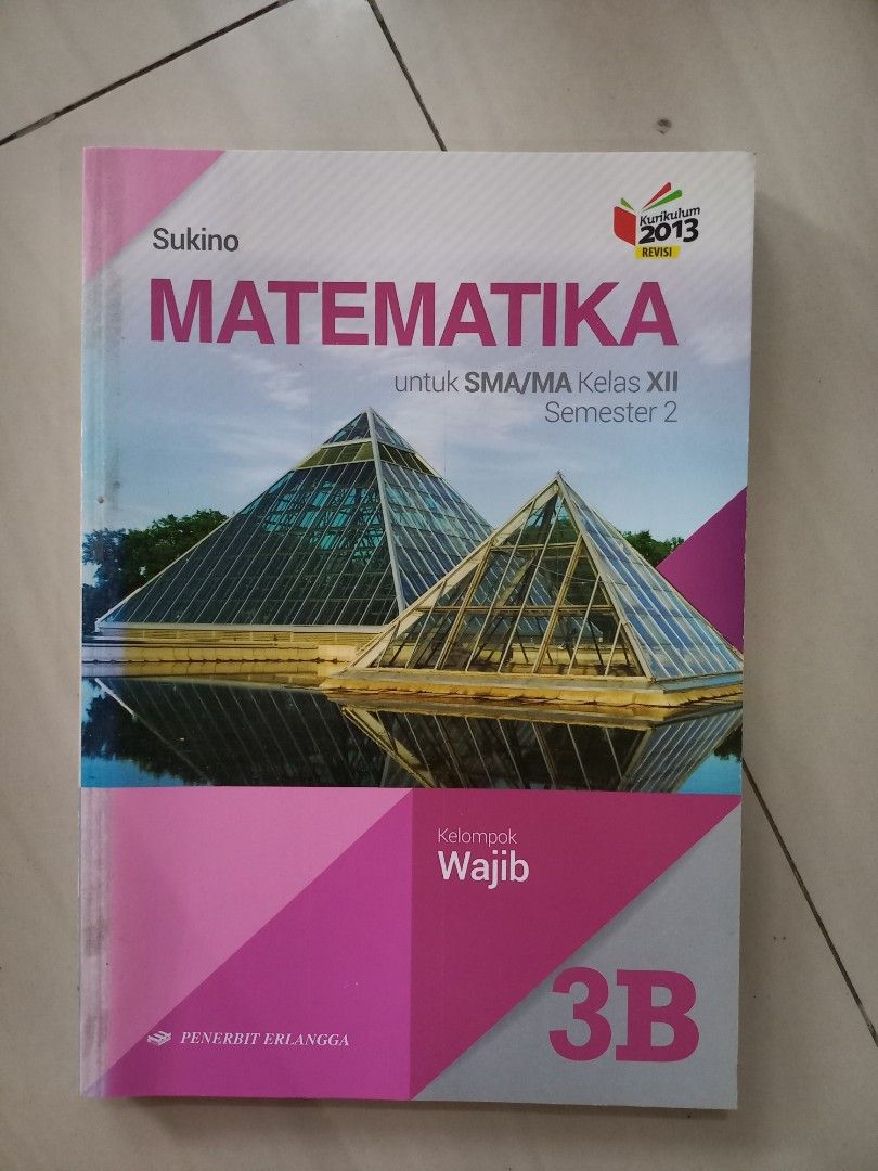 Buku paket pelajaran kelas 12/3 SMA/buku paket matematika/sejarah ...