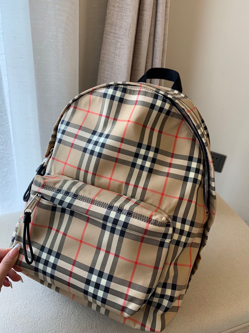 Burberry Backpack, Men's Fashion, Bags, Backpacks on Carousell