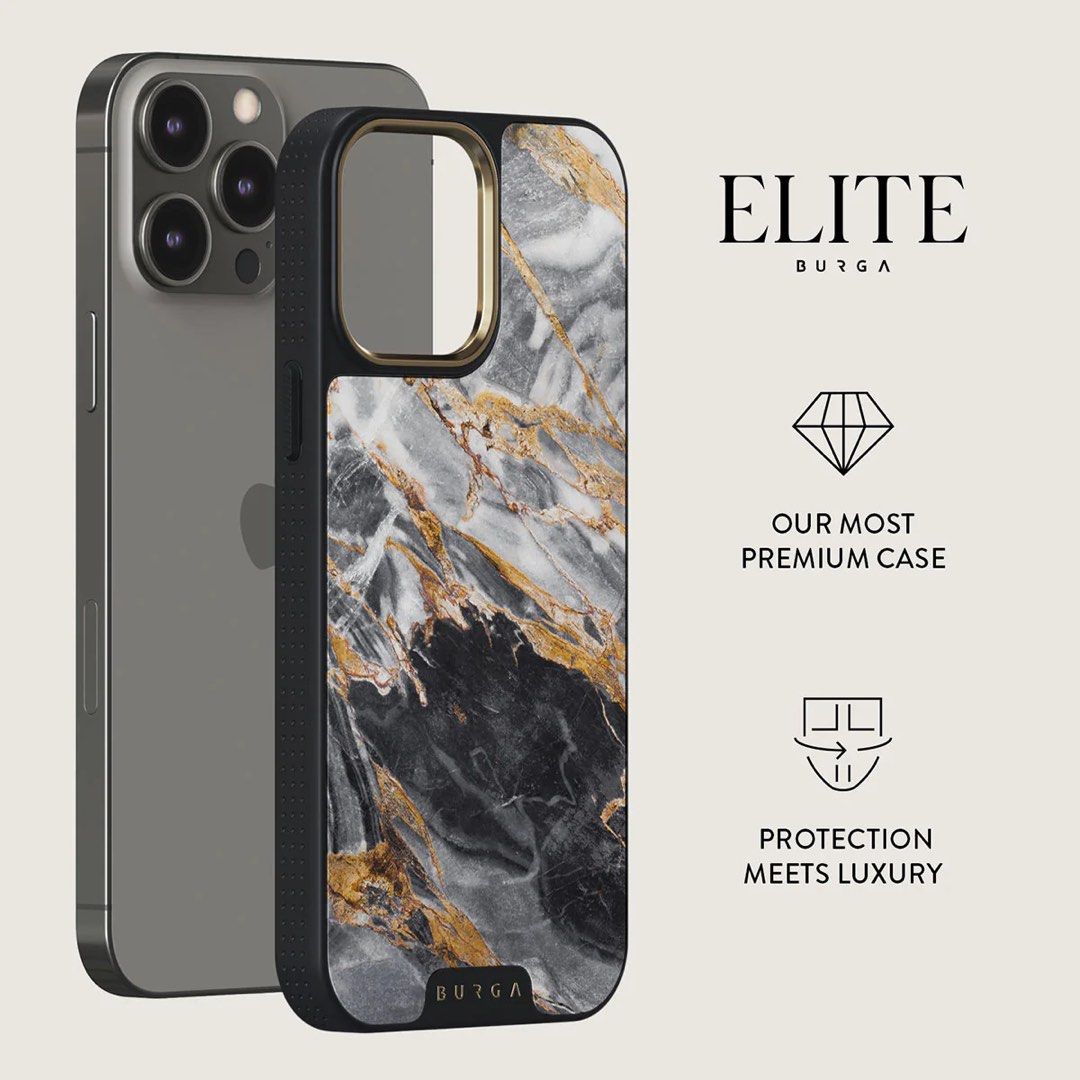 Burga Elite MagSafe Gold Dust ( iPhone 13 Pro Max), Mobile Phones & Gadgets, Mobile & Gadget ...